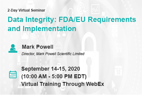Trainings for FDA Compliance - Webinars, Seminars on Latest Regulations